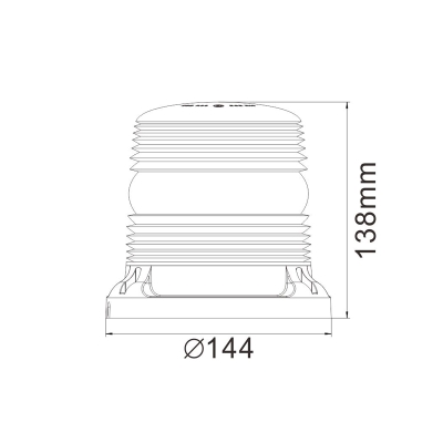 Explosion-Proof Beacon Light-Veise Electronics