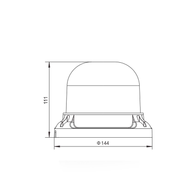ECE R65 LED Beacon Light-Veise Electronics